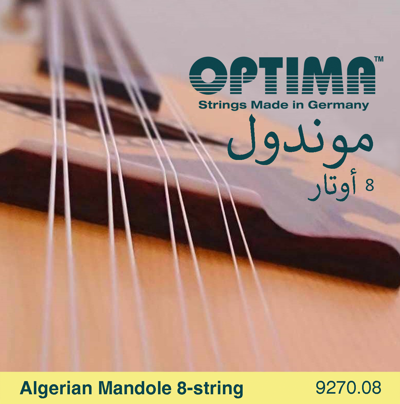 9270.08 Algerian Mandole 8-string | Optima - Strings Made in Germany